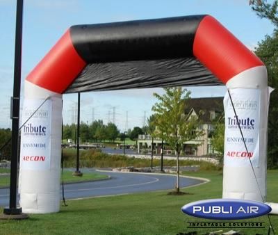 Start / Finish Arch - Inflatable Advertising & Rooftop Balloon Rental ...